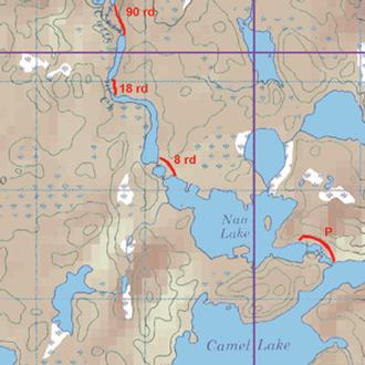 Mckenzie Maps M36 Keefer | Boundary Waters Catalog,