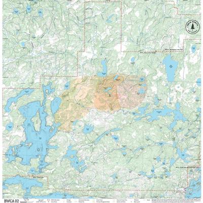 Cloth Map 02 By True North Maps | Boundary Waters Catalog