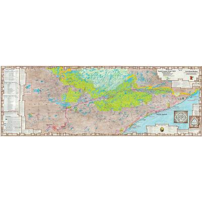 Myrmel Maps Map 7 North Country Trail Arrowhead Trail Map | Boundary ...